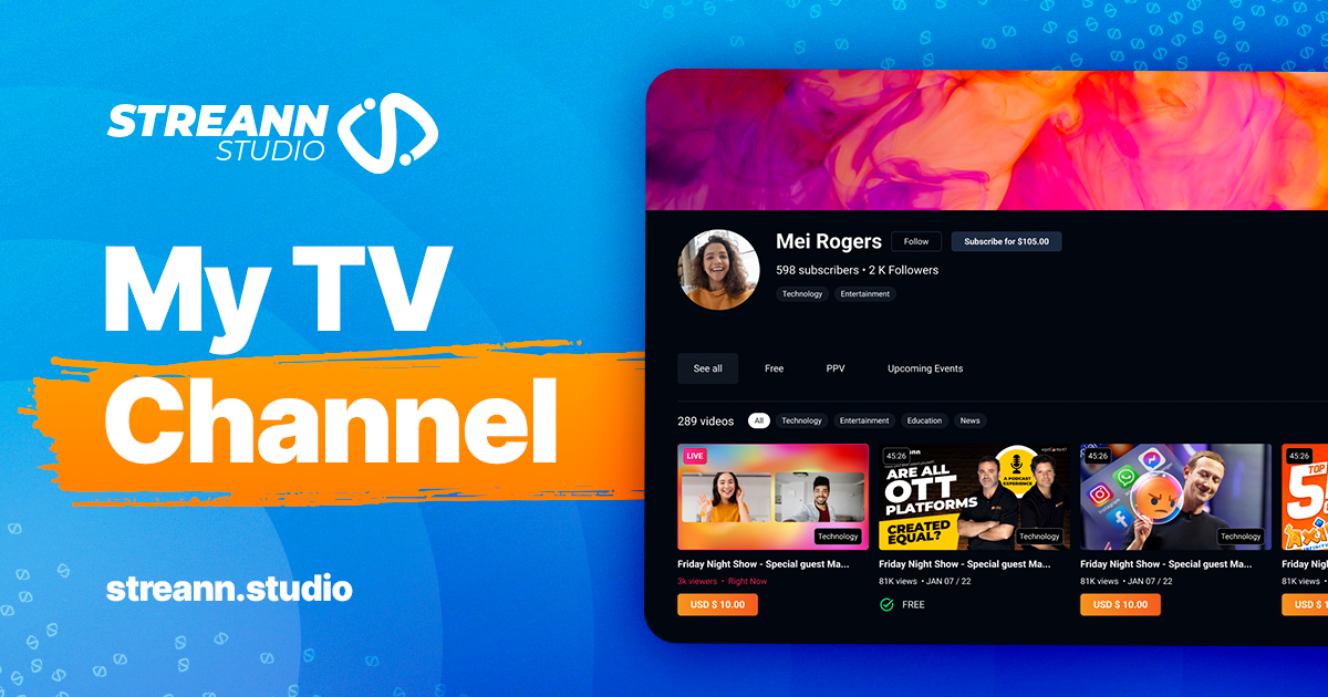 Welcome to Streann Studio